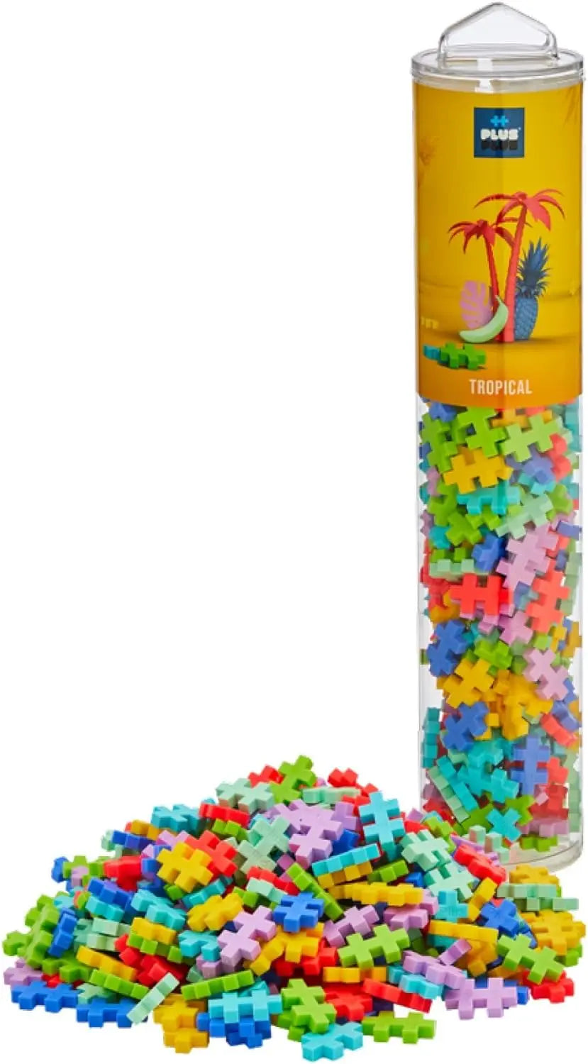 Jeu de construction Plus Plus Mega tube tropical 240 pièces France LES ...