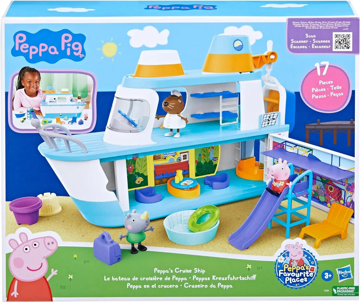 Peppa Pig Le bateau de croisière de Peppa France COFFRET PEPPA PIG À ...