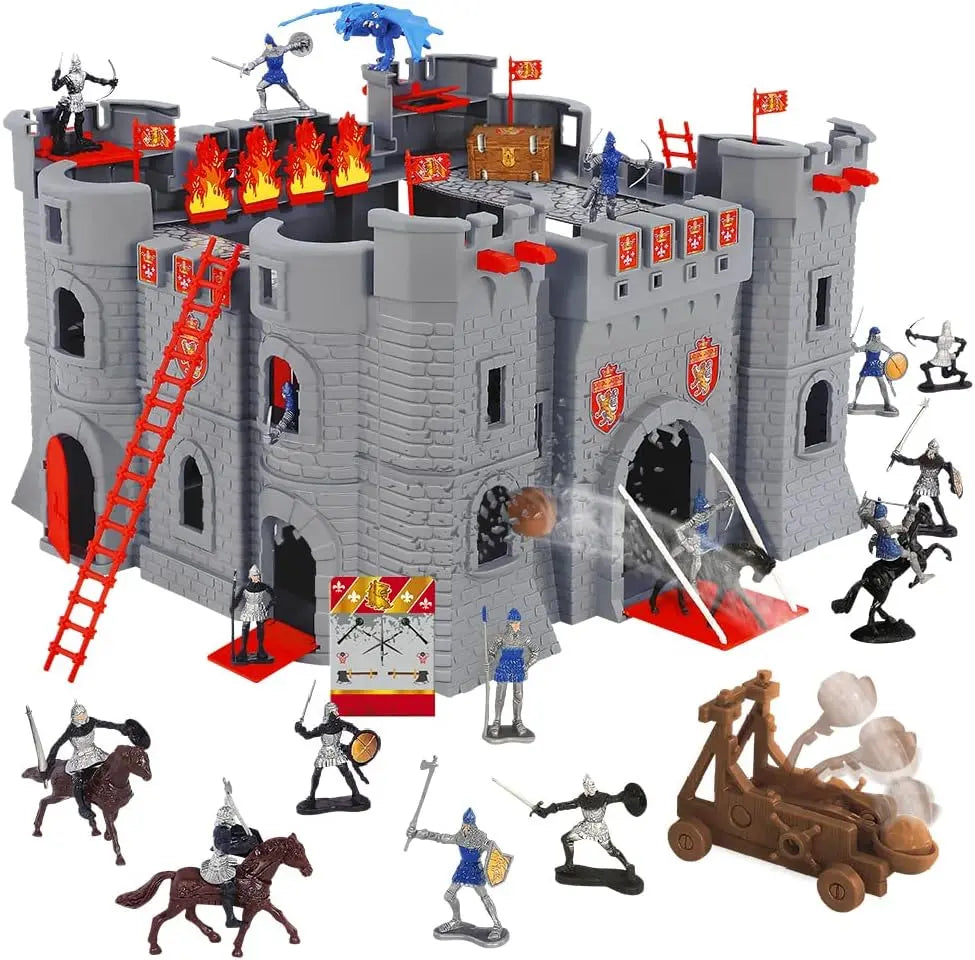 Starlux Château Fort chevaliers et dragons France Description du ...