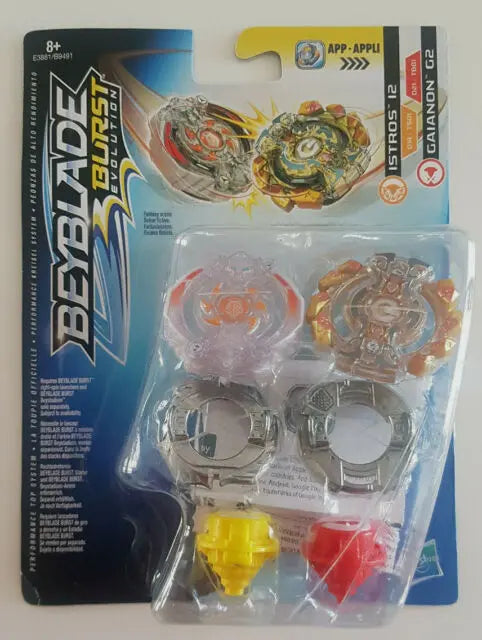 Beyblade Burst Dual Pack Istros I2 & Gaianon G2 France Beyblade Burst ...
